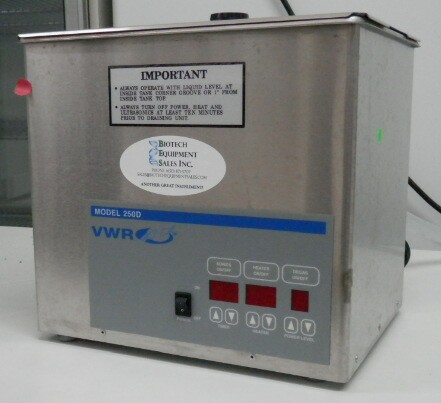 Recently Sold: VWR Ultrasonic Cleaner 250D