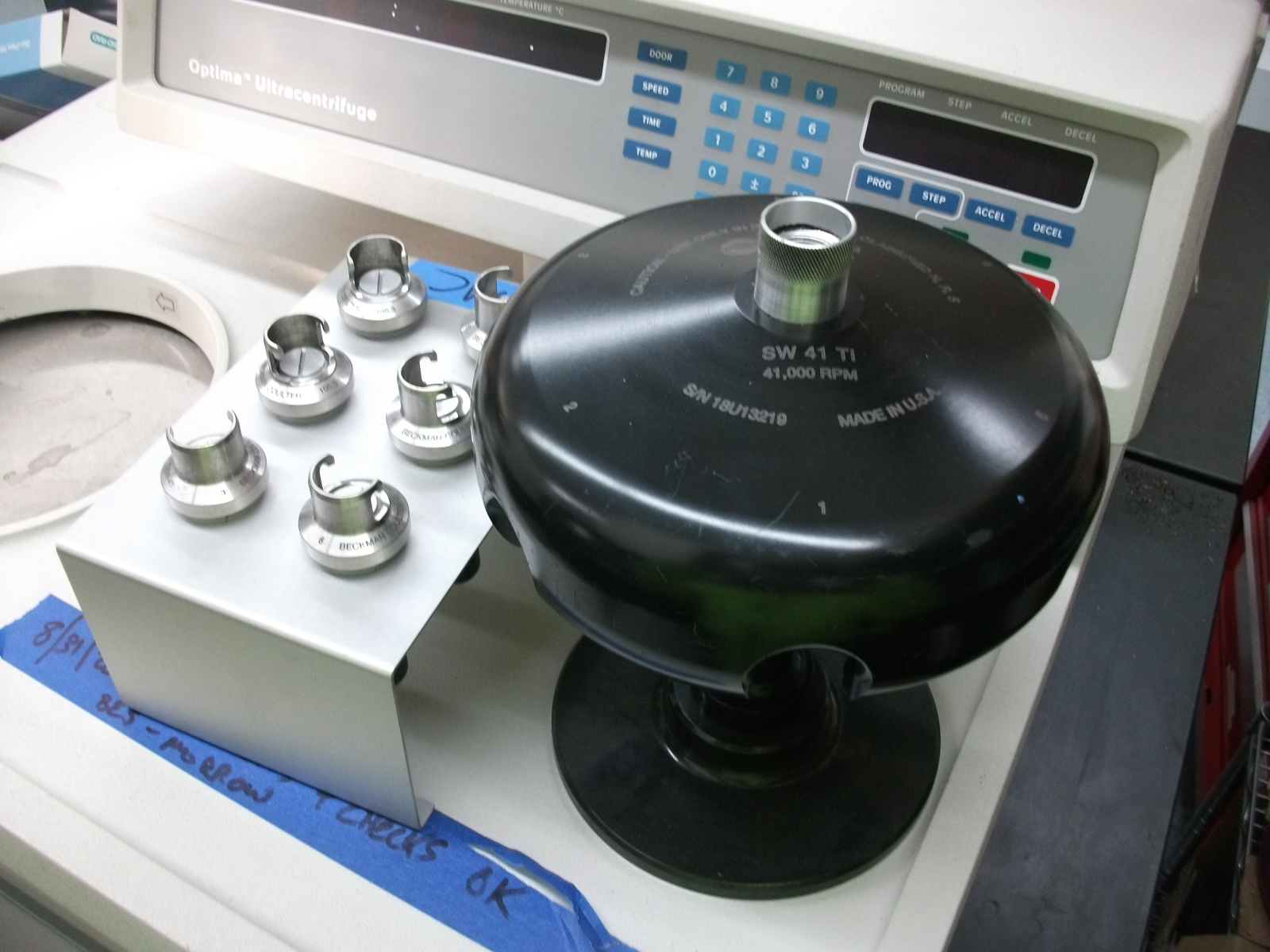 Centrifuge Rotors: Beckman Coulter SW 41 Ti Rotor